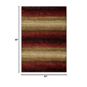 Orian Rugs Wild Weave Lava - Skyline Area Rug, 5'3" x 7'6"