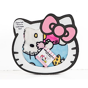 Hello Kitty Throw Blanket with Gift Box - Throw Measures 46 x 60 Inches – Super Soft Special Edition Fleece Bedding