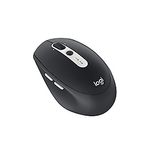 Logitech Wireless Mouse M585 Multi-Device with Flow Cross for PC and Mac, Graphite (Renewed)