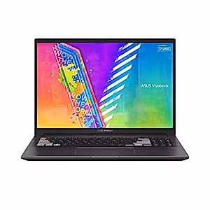 ASUS VivoBook Pro 16X Laptop, 16" WQUXGA 16:10 Display, Intel Core i7-12650H CPU, NVIDIA GeForce RTX 3050 Ti, 32GB RAM, 1TB SSD, Windows 11 Home, DialPad, Earl Grey, N7600ZE-EB77