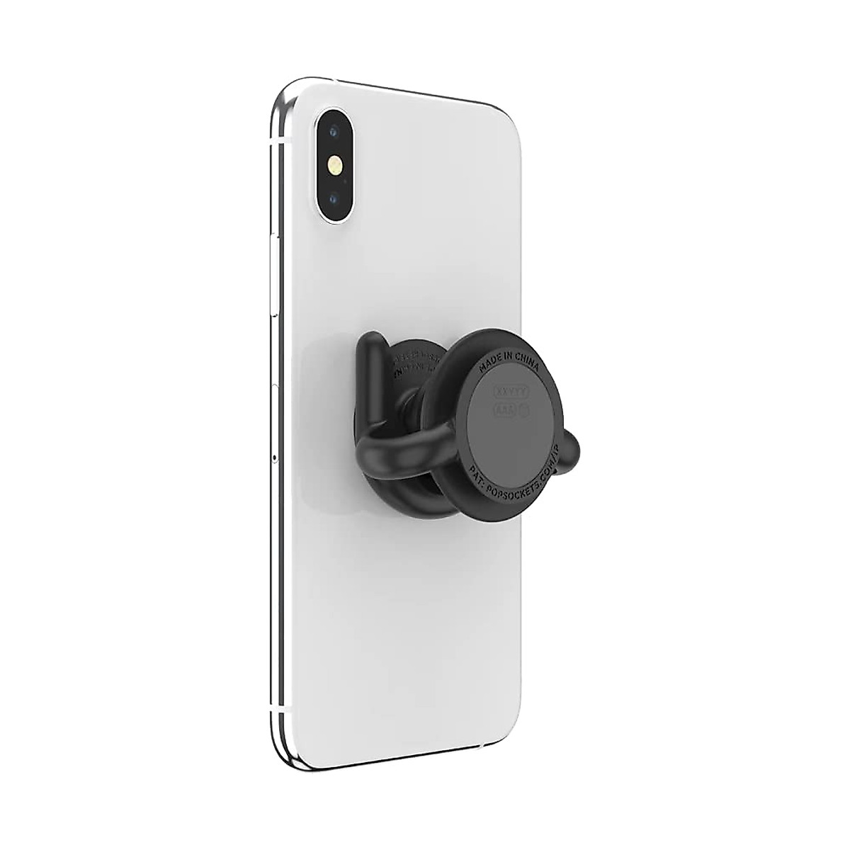 PopSockets Multi-Surface Phone Mount, Universal Phone Stand, Phone Holder Stand, Version 2 - Black