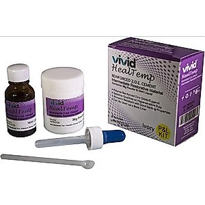 Vivid HealTemp - Polymer Reinforced Zinc Oxide/Eugenol - Zoe Cement P&L Kit