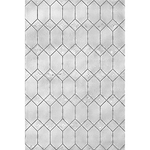 Artscape Old English | Window Privacy Film Textured Glass Pattern | Non-Adhesive & UV Protection | Easy to Apply & Removable | 24 x 36 inches | Made in USA