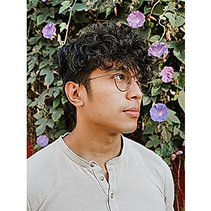 ZENNI Vintage Photochromic Glasses for Women Round Frame Light Eyewear UV Protection