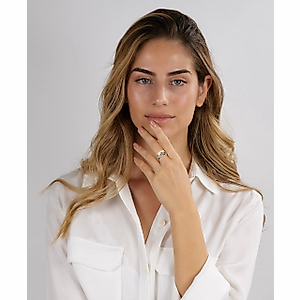 925 Sterling Silver 9k Gold Spinning Ring Star Of David Pomegranate Ani Ledodi Shma Israel 0.45 White Round Cubic Zirconia Spiritual Handmade Jewelry Jewish Rare Unique Bible Blessings Holyland Art,