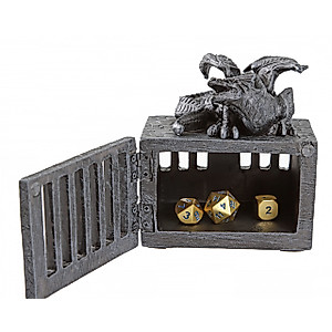 Forged Dice Co. Serpent Cell Dice Jail - for Misbehaving Polyhedral Dice Sets, DND Miniatures or Other Dungeons and Dragons Accessories Being Punished by The Dungeon Master