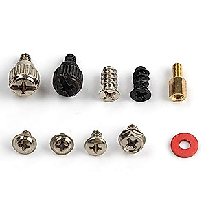 228pcs for Computer PC Screw Assortment Kit Set for Motherboard Mounting Hardware Screws Repair Tool Hard Disk for Computer with Box SCRW-194285
