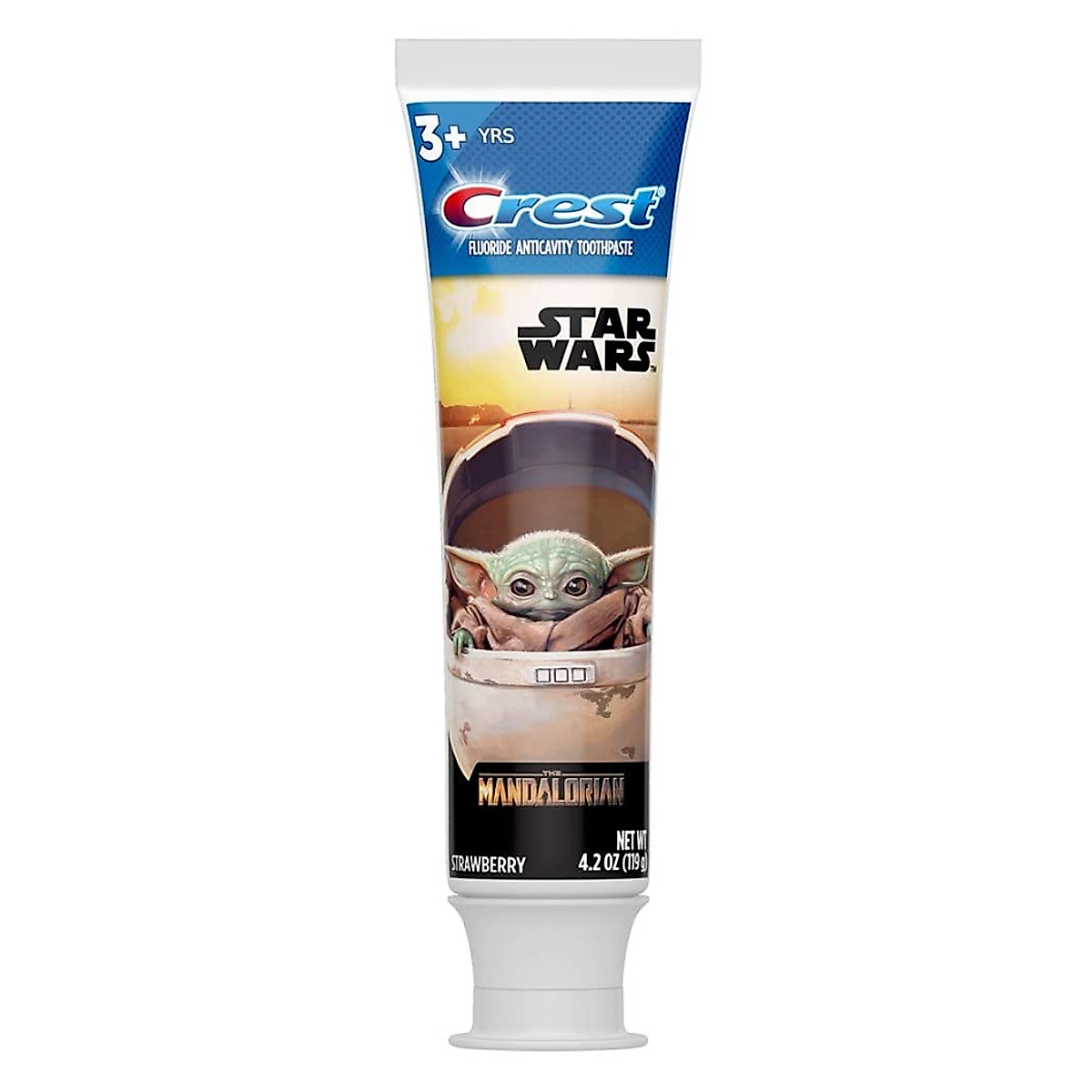 Crest Toothpaste 4.2 Ounce Kids Star Wars Tube (Strawberry) (Pack of 2)