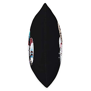 Suicide Squad Harley Quinn Bat at You Throw Pillow, 18x18, Multicolor