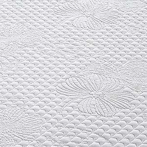 PrimaSleep 10 Inch Wave Gel Infused Memory Foam Mattress,Gray (Full)