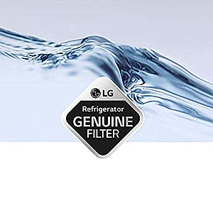LG LT600P LT600P3 Refrigerator Water Filter, 3 Count (Pack of 1), White