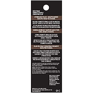 Maybelline TattooStudio Brow Pomade Long Lasting, Buildable, Eyebrow Makeup, Ash Brown, 1 Count