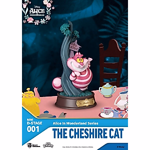 Beast Kingdom Alice in Wonderland: Cheshire Cat Mini D-Stage 001, Multicolor