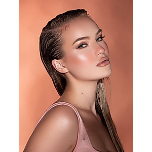 SHEGLAM Glow Bloom Liquid Waterproof Highlighter Long Lasting Cream Highlighter with Shimmer Dewy Finish - Vanilla Frost