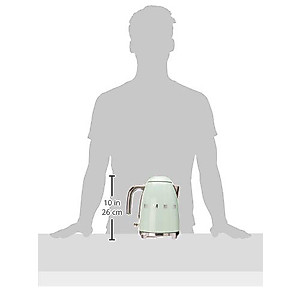 SMEG 7 CUP Kettle (Pastel Green)
