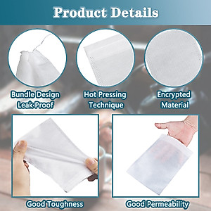 Cold Brew Mesh Filter, 100pcs Disposable Mesh Brewing Bags Cold Brew Coffee Filter Bag with Drawstring Coffee Filters Tea Potpourri Bags for Straining, Concentrate, Iced Coffee Maker Hot Cold Brew Kit