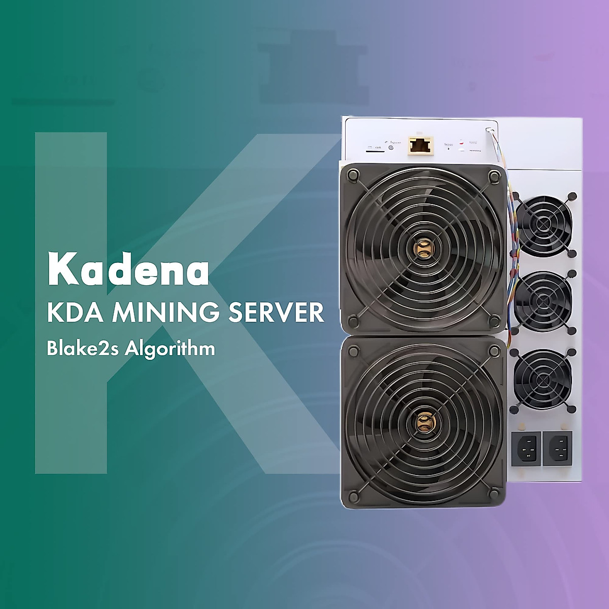 Antminer KA3 166Th/s Kadena Mining Machine, KDA 3154W Asic Miner with PSU