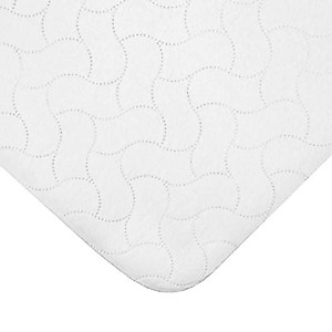 American Baby Company Waterproof Embossed Quilt-Like Flat Cradle/Bassinet Protective Pad Cover