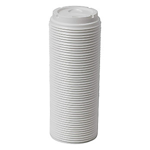DuraCasa Dixie PerfecTouch WiseSize Coffee Design Insulated Paper Cup, 16oz Cups, Lids Drinking/Stirring Straws Bundle (16 oz, 50 Cups, 50 Lids 50 Straws)