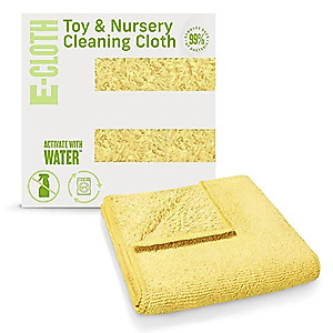 E-Cloth Toy & Nursery Cleaning Cloth, Premium Microfiber Cloth, Ideal for Baby Toys, Nursery Rocking Chair, Nursery Decor, 100 Wash Promise