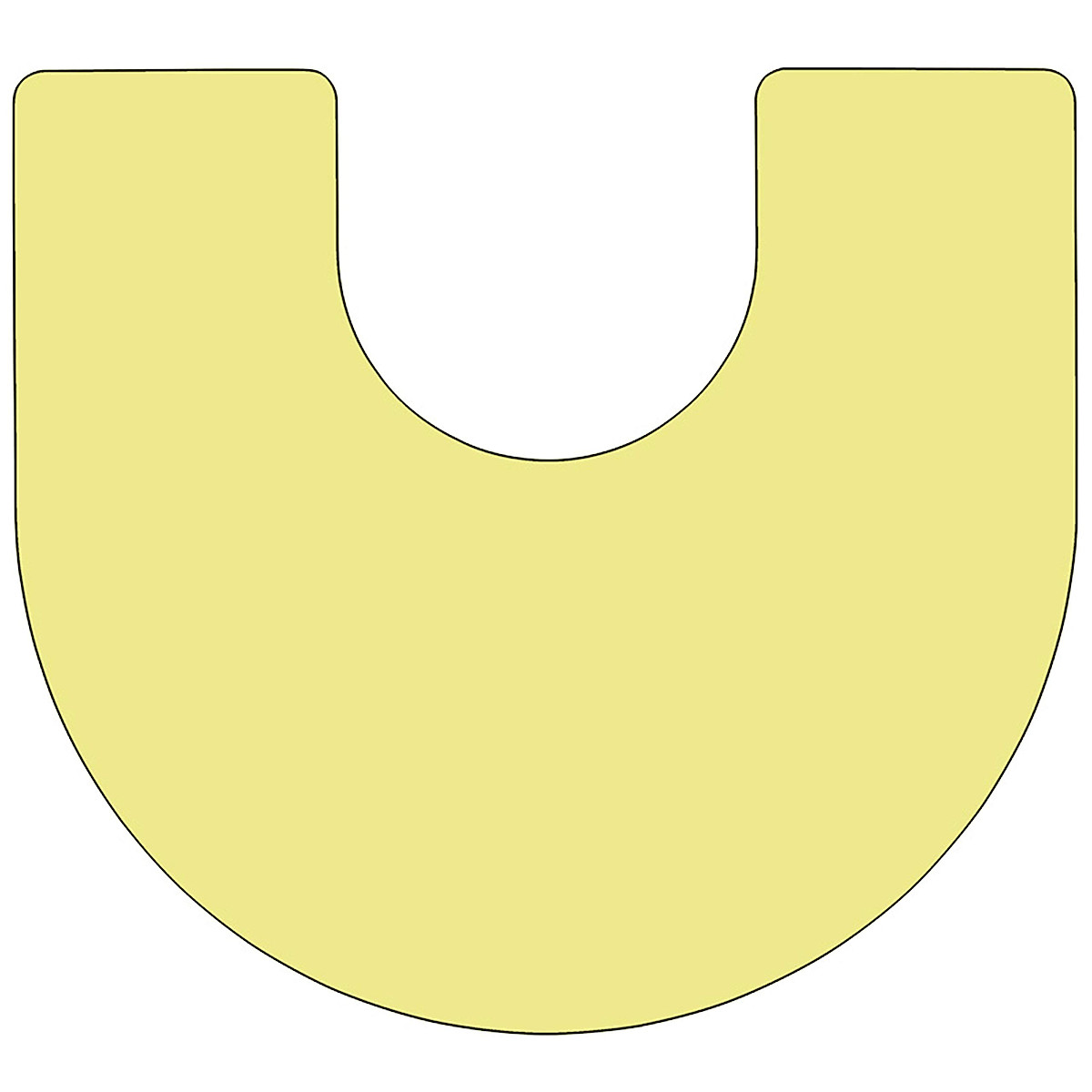 Flash Furniture 60x66 HRSE Yell Activity Table, 30.125 x 60 x 66, Yellow