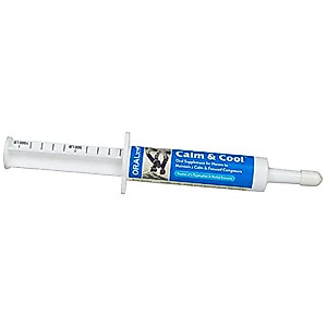 Oralx Calm and Cool for Horses. Cost-Saver 3-Pac. Made with L-Tryptophan & Herbal Extracts to Help Maintain Calm, Focused Composure During Events & Transport. Three Easy-Dose Syringes,1.2 OZ (34g) ea.