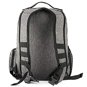 LAPG Commuter Backpack, School Backpack, Hydration Compatible Small Backpack - Black