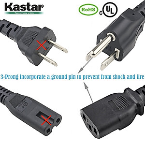 Kastar AC Adapter, Power Supply LCD 12V 4A 48W for LCD Monitor, LED Strip Light and Other Low Voltage Device