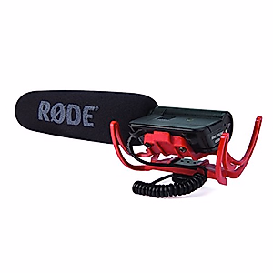 Rode VideoMic Microphone Pack with Rycote Lyre Mount, Boom Pole, Screw Adapter and Extension Cable