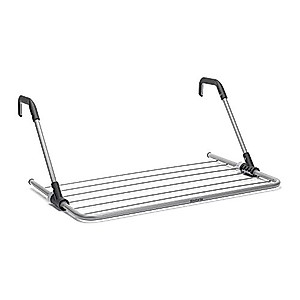 Brabantia Radiator Hanging Clothes Dryer, Mentallic Gray (105241)