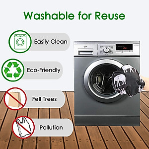 BeeGreen Hedgehog Gifts for Hedgehog Lovers Women, Cute Animal Reusable Grocery Shopping Bags Foldable Ripstop Machine Washable 2 Pack Extra Large 50LBS Heavy Duty for Groceries