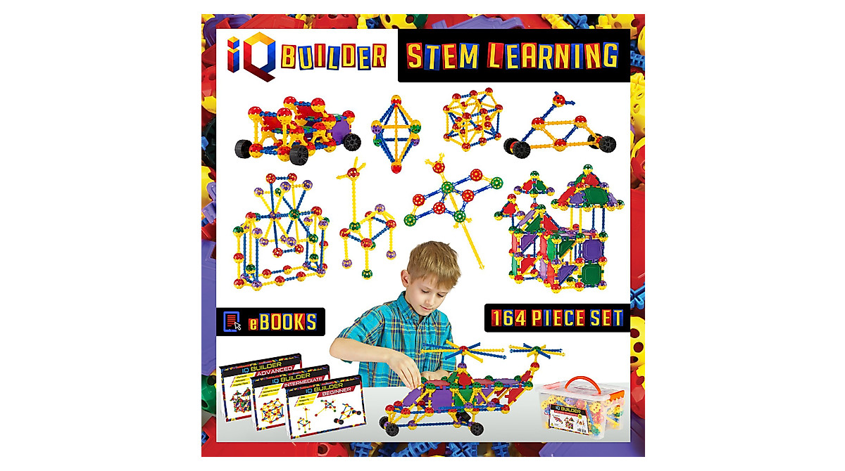 IQ BUILDER | STEM Learning Toys | Creative Construction Engineering ...