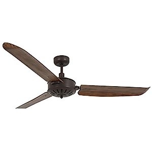 Lucci Air 21101701 Carolina Ceiling Fan 56 Inch, Oil Rubbed Bronze with Dark Koa Blades