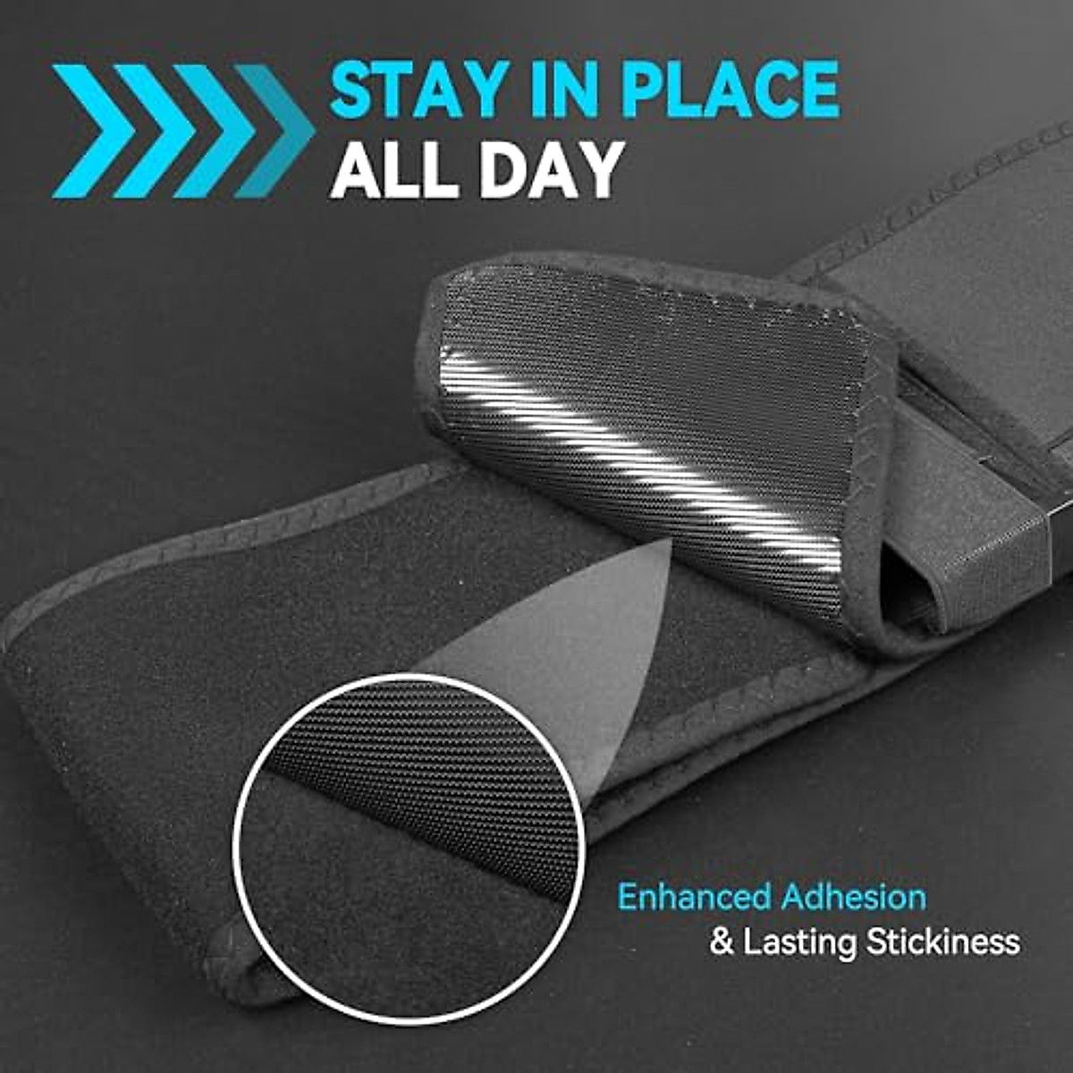 Belly Band Holster for Concealed Carry, KUMGIM Belly Gun Holsters for Men Women 380 9MM, Waist Band Holster Conceal Carrier Belt Airsoft Holster Fits Glock 19 17 42 43, Smith Wesson, Taurus, Ruger