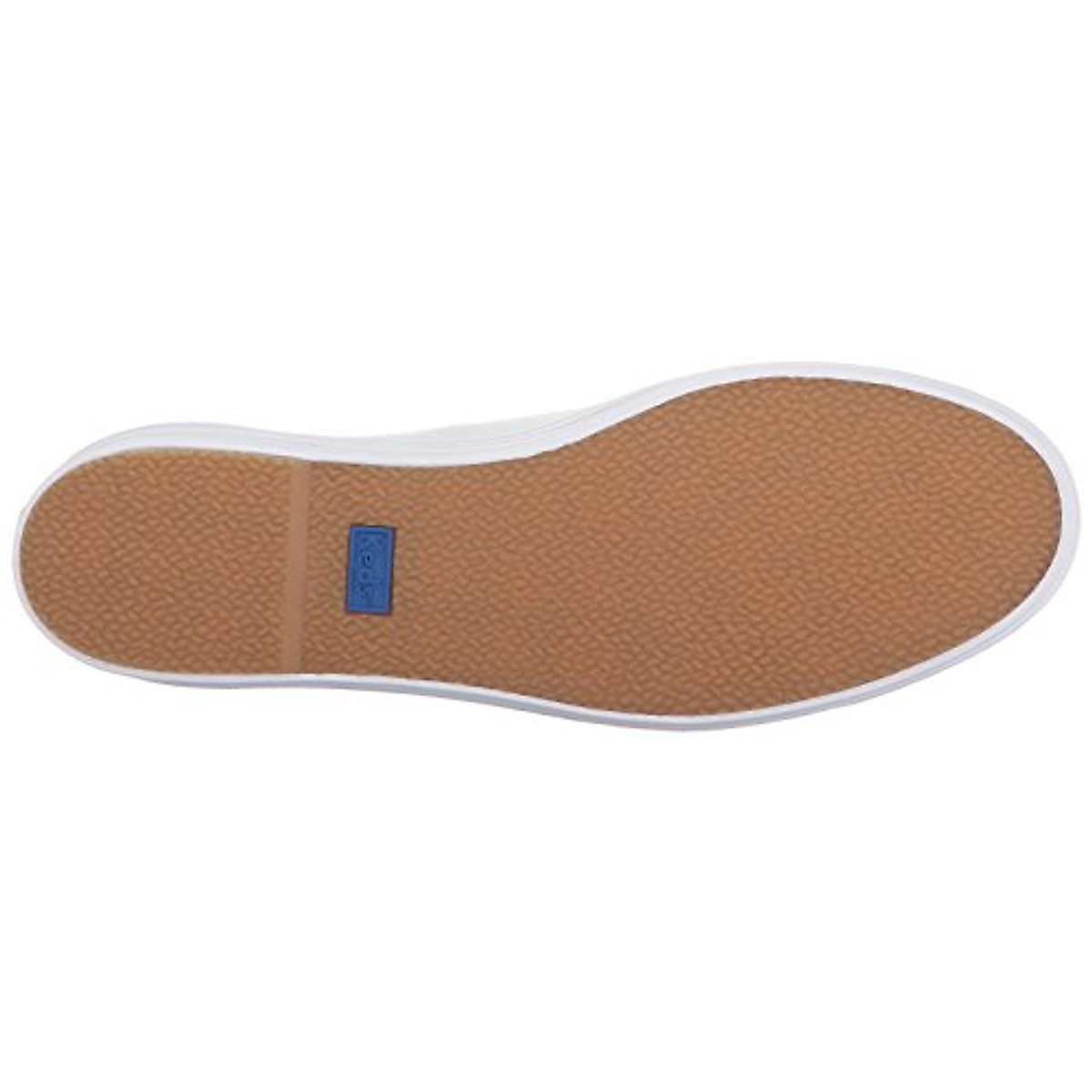 Keds Women's Triple Kick Leather Fashion Sneaker,White,7 M US