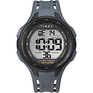 Timex Men's DGTL Sport 45mm Watch – Blue Case with Blue Resin Strap