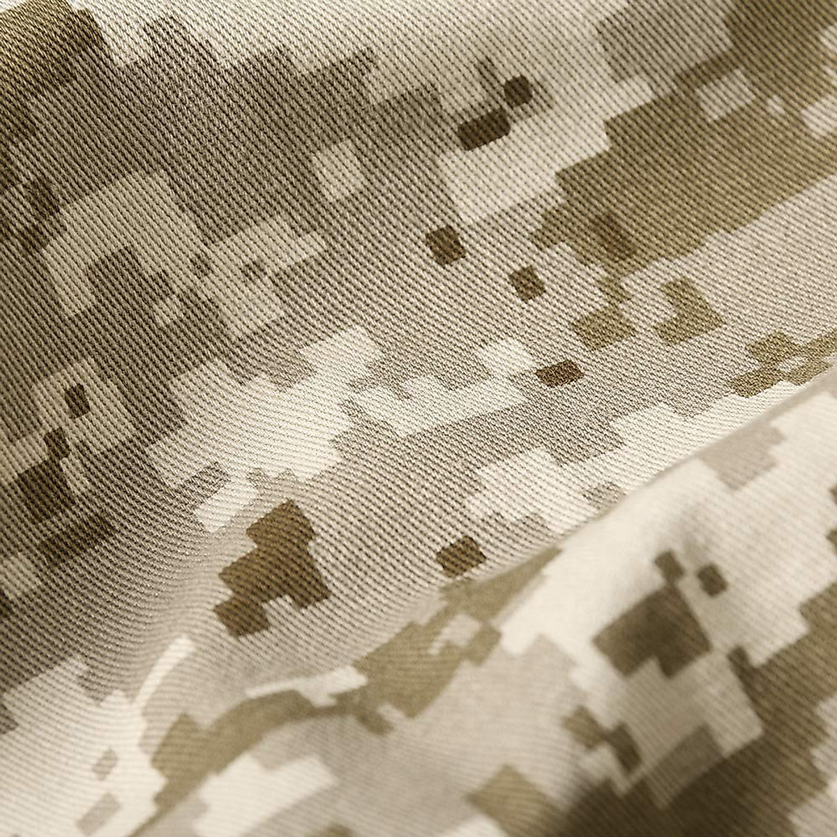 OCHENTA Men's Camo Cargo Shorts with 6 Pockets Casual Military Work Outdoor Wear Camo S 38