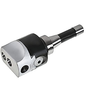 marddpair 12Pcs R8 Shank 3 Inch Boring Head 3/4 Carbide Boring Bar Set Fit for Bridgeport Milling