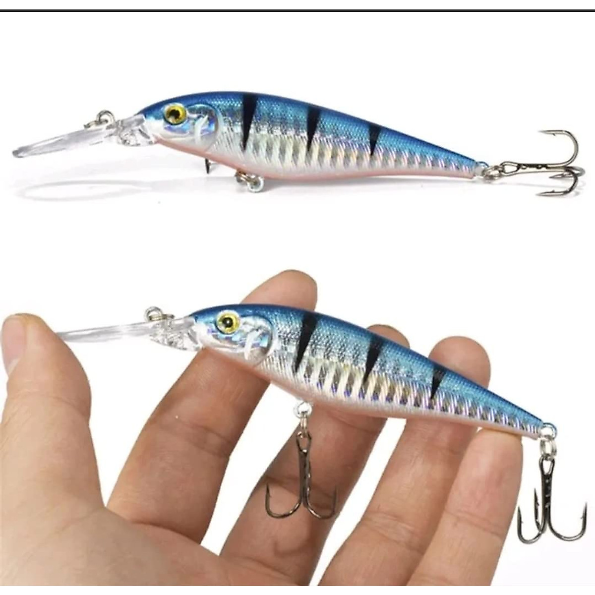 Crankbaits Minnow Fishing Lures wobbler 10pack lot