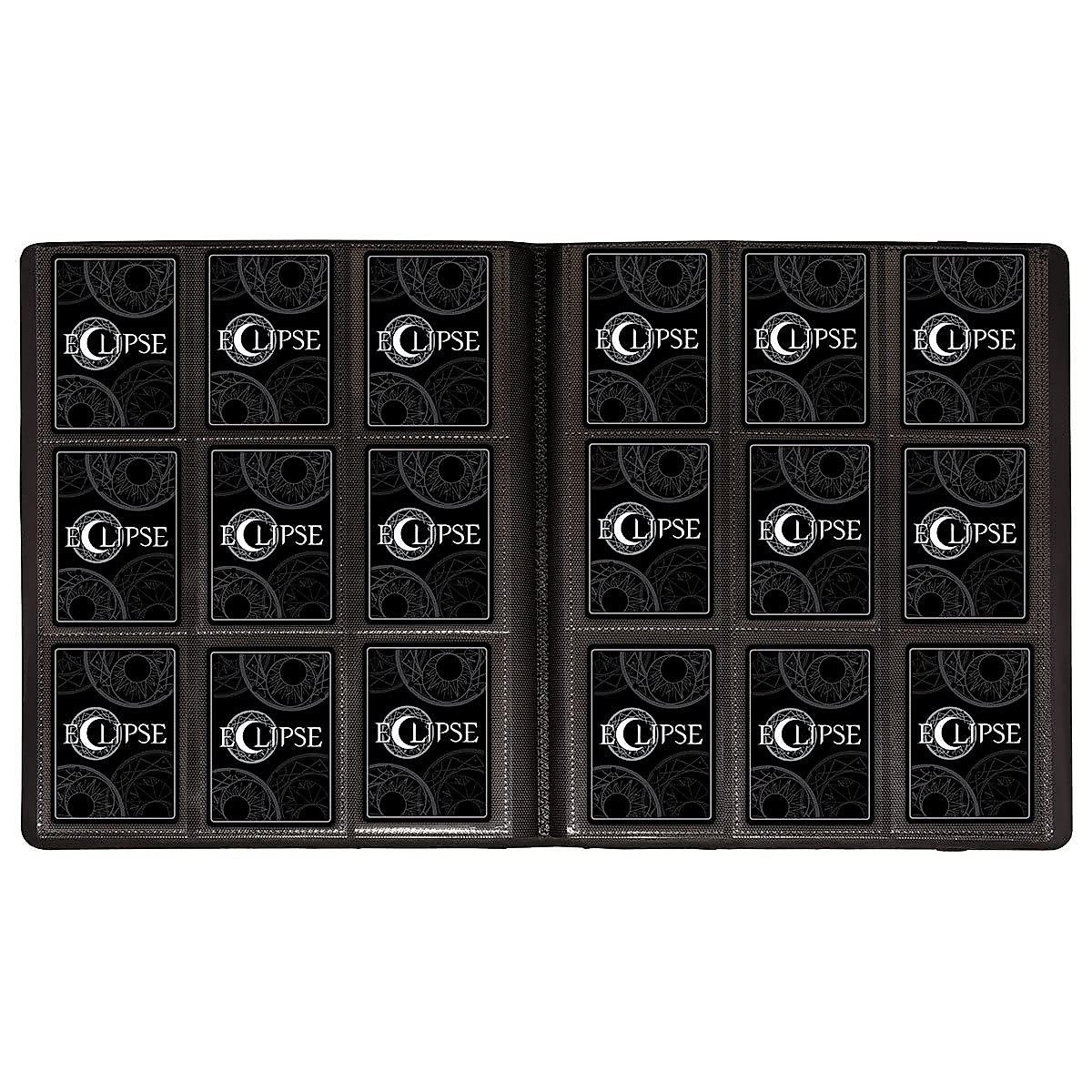 Ultra Pro E-15219 Eclipse 9-Pocket PRO-Binder-Jet Black