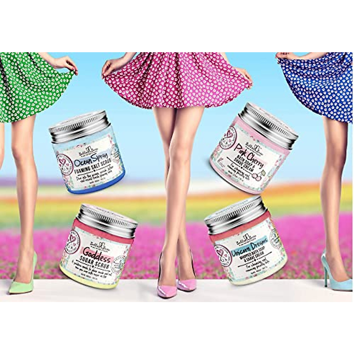 Bella and Bear Beach Baby Body Butter - Moisturizing Shea Cream for Women - Vegan, Cruelty-Free, Oil-Free - Helps Prevents Pregnancy Stretch Marks 6.76-oz