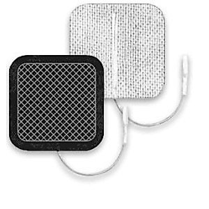 Axelgaard Ultrastim Wire Neurostimulation Electrodes with MultiStick Gel -2" x 2" (5cm x 5cm), Square-UF2020-4/Pack
