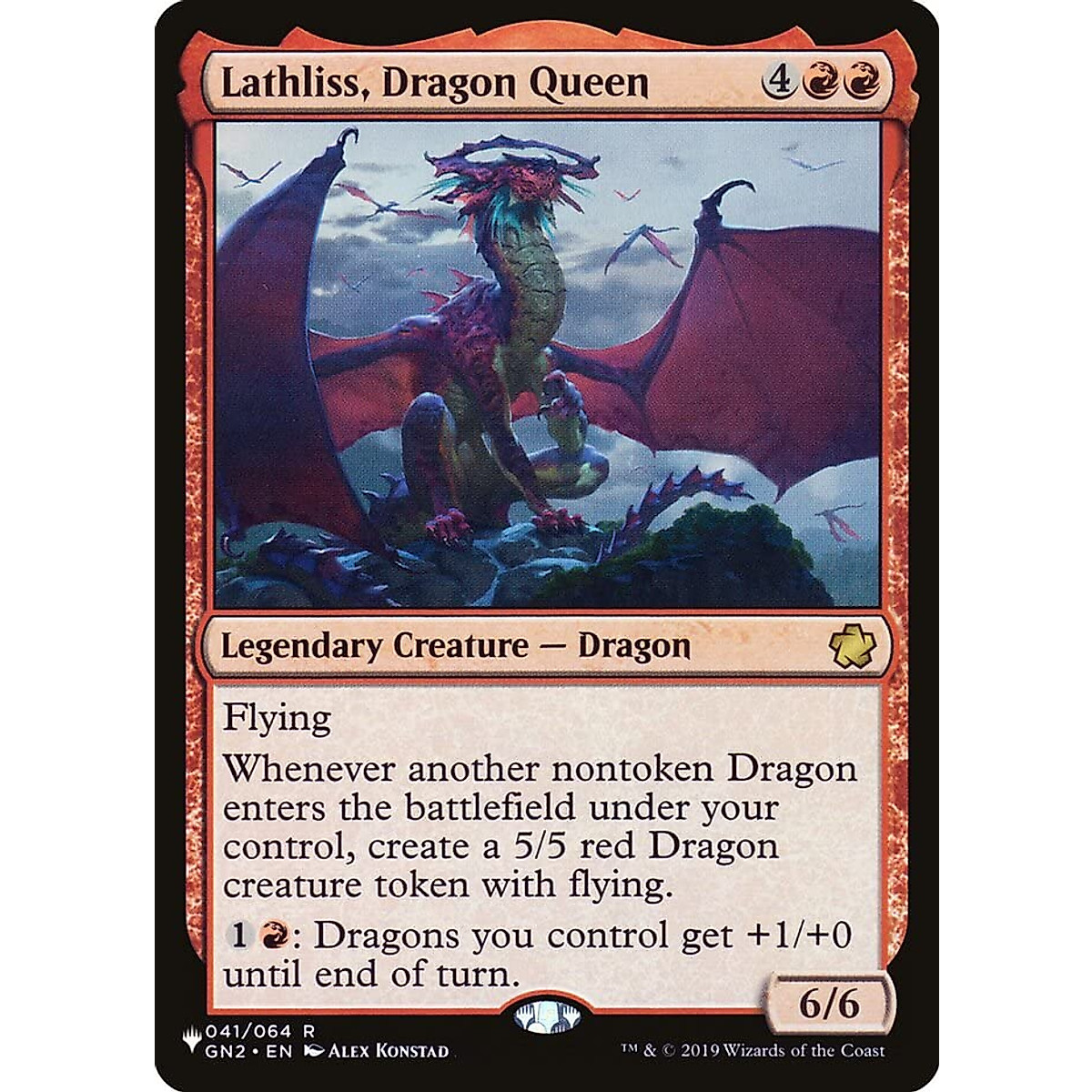 Magic: the Gathering - Lathliss, Dragon Queen - The List