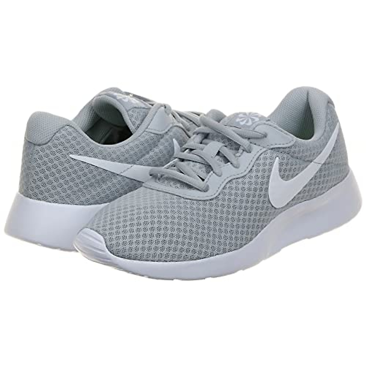 NIKE Women's Sneaker, Wolf Grey White Barely Volt Bl, 9