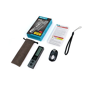MiLESEEY Laser Measure,Mini Portable Laser Measurement Tool with Alloy Housing Design,Rechargeable,Backlit Display,M/in/Ft Unit Switching,Pythagorean Mode, Measure Distance, Area and Volume (98 Feet)