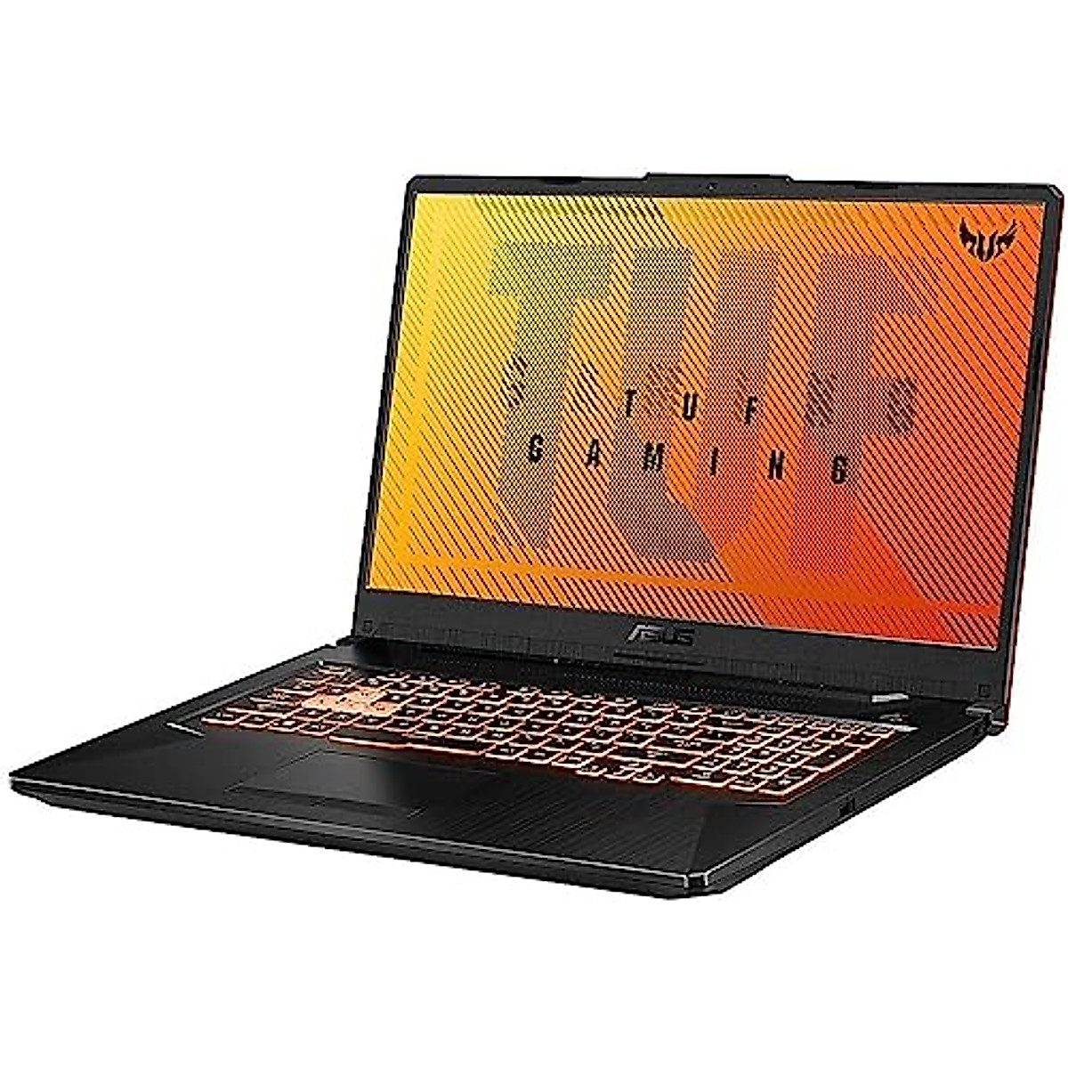 ASUS TUF Gaming Laptop, AMD 6-Core Ryzen 5 4600H, 17.3" FHD 144Hz IPS Display, NVIDIA GeForce GTX 1650, 64GB DDR4 2TB SSD, Single-Zone RGB Backlit Keyboard, Wi-Fi, USB-C, RJ-45, Win11 Home