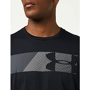 Under Armour Men's Fast Left Chest 2.0 Short-Sleeve T-Shirt, Black (001)/Black, 4X-Large Tall