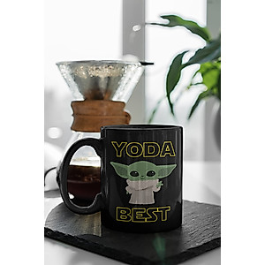 Youda Best Mug - FathersDay Mugs for Dad Star Wars Dad Mug, Valentines Day Mugs for Boyfriend | Baby Youda Best Dad Ever Coffee Mug Gift for Star Wars Fans | Daddy Star Wars Gift for Father (Youda)
