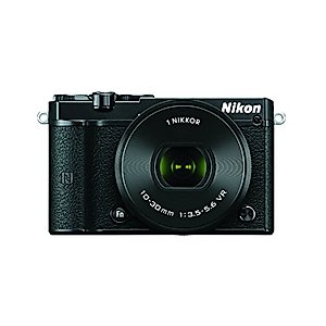 Nikon 1 J5 Mirrorless Digital Camera w/ 10-30mm PD-ZOOM Lens (Black)