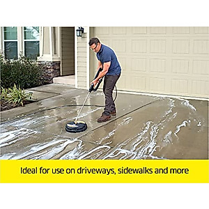 Karcher Universal 15" Pressure Washer Surface Cleaner Attachment, Power Washer Accessory - 1/4" Quick-Connect, 3200 PSI